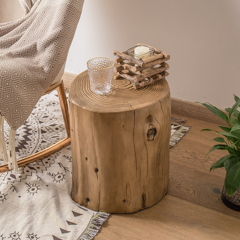 Faux wood outdoor side table store